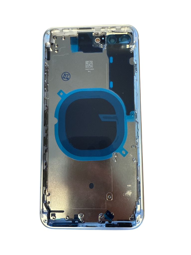 iPhone 8 Plus Back Housing Premium - Without Small Part Silver ...