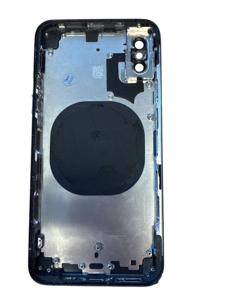 iPhone X Back Housing Premium - Without Small Part Black |Recycletroop ...